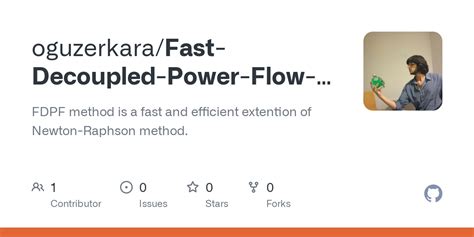 Github Oguzerkarafast Decoupled Power Flow Method Fdpf Method Is A Fast And Efficient