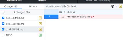 Symlink Files Showing Up With Removed Paths In Desktop But Not `git