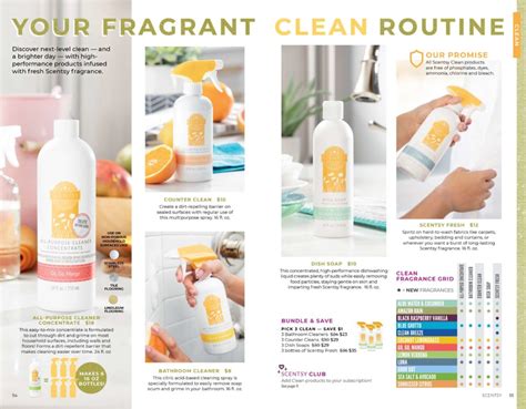 GO GO MANGO SCENTSY COUNTER CLEAN