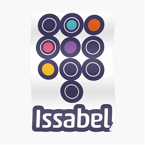 vertical issabel poster by yourgeekside redbubble