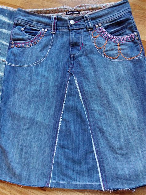 Mmade Diy Denim Skirt Diy