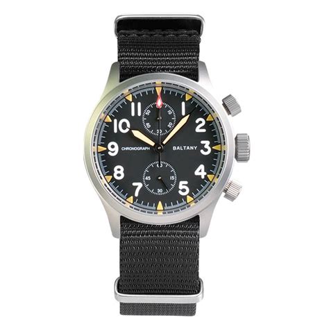Baltany Field Military Chronograph Vintage Watches S5033