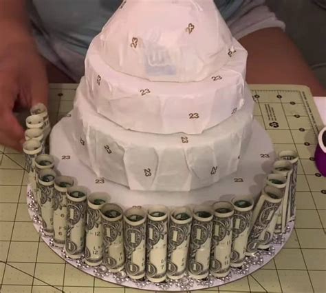How To Make A Diy Money Cake Diy Joy