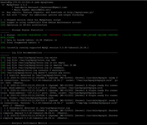 performance tuning for linux servers with examples