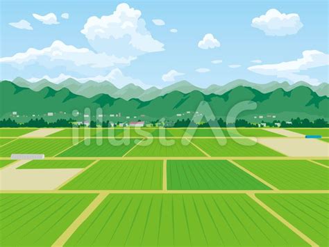 田園風景イラスト No 2088914／無料イラストなら「イラストac」【2024】 風景 イラスト 風景 イラスト