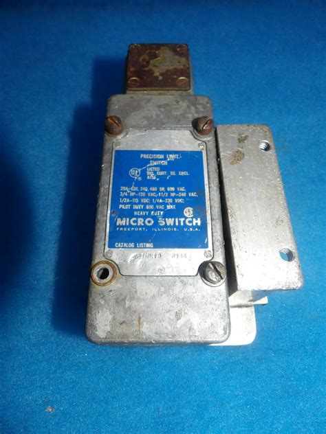 Microswitch 8144 51ml10 20a Precision Limit Switch 1 Year Warranty Integrity Electric Direct