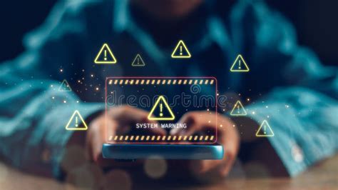 Emergency Warning Alert Alarms On Smartphones Data Network Protection