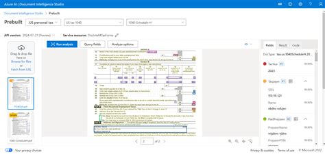 Values Are Not Extracted Correctly Of Box17 Table In Us Tax 1040