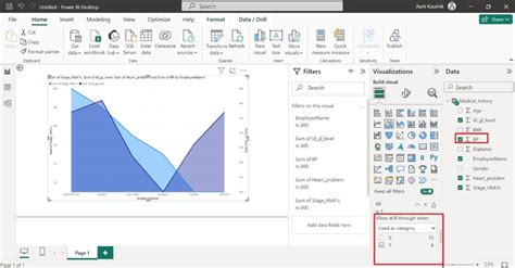 Power Bi Area Chart And Stacked Area Chart