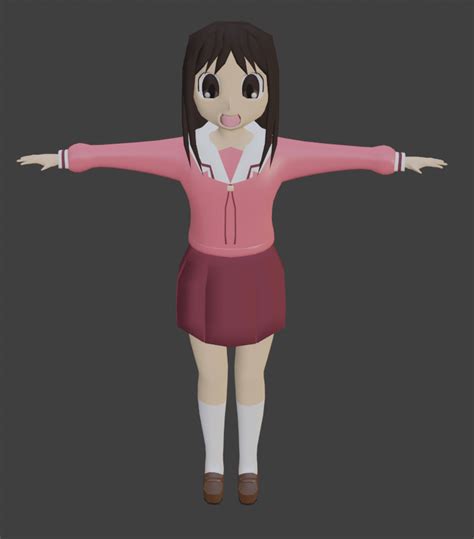 Azumanga Daioh Osaka Model Free Download Razudaioh