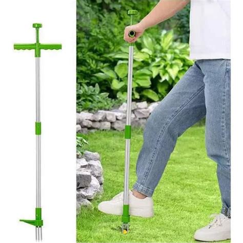 Outil Manuel De Désherbage Vertical Portable Adapté Aux Mauvaises Herbes De Jardin Telles Que