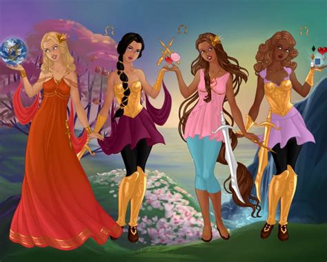 Annabeth Reyna Piper And Hazel As Goddesses I Made These Myself