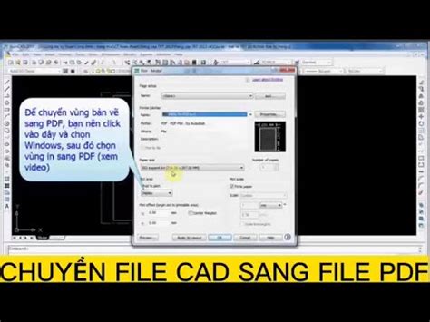 Hướng dẫn cách xuất file cad sang pdf nhanh Convert Cad to Pdf YouTube