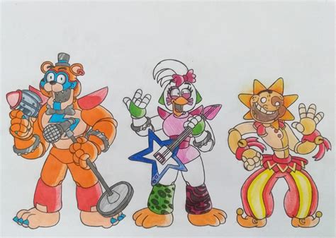 Pizza Plex Lads Fnaf Doodles 7 By Waffletoasting On Deviantart