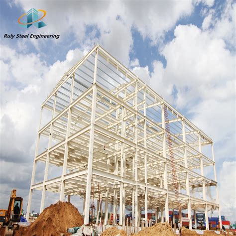 Prefab Structure Steel Beams And Columns Prefab Industry Buildings
