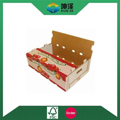 China Tomato Boxes Cardboard Manufacturers Suppliers Custom Tomato Boxes Cardboard Price Kunze