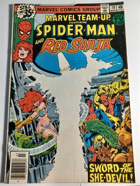 Marvel Team Up Vg Mary Jane As Red Sonja Marvel Comics C Comic Books Copper Age