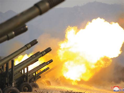 N Korea Fires Artillery Shells In ‘grave Warning To Seoul Military