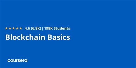 Coursera Blockchain Basics