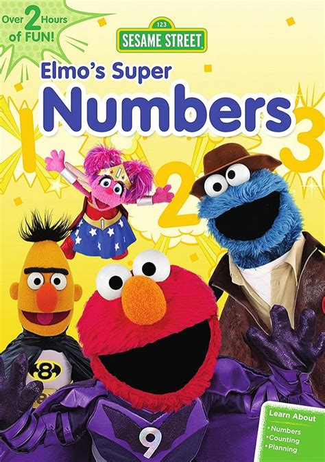 Sesame Street Elmos Super Numbers Amazonca Henry Cavill Movies