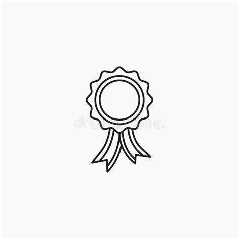 Badgeline In Thin Line Black Color Flat Simple Vector Symbols