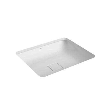 Slim Branco Cuba De Embutir Retangular 50cm Deca Revest