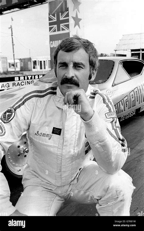 Sammy Miller 34 Of New Jersey Usa In Front Of His Rocket Car