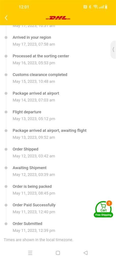 First Temu Order Good Status Updates Acceptable Delivery Time And