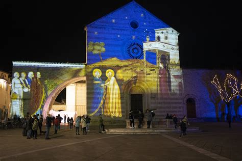 Natale Ad Assisi Tra Luci E Videomapping Fotogallery