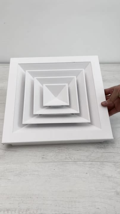 Sky Yang On Linkedin The Making Of Aluminum Square Diffusers A