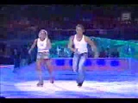 Stars Of Australia S Dancing On Ice Footloose Youtube