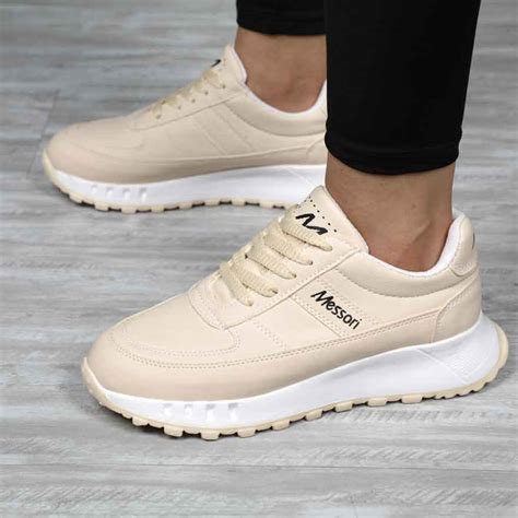 کتونی دخترانه میزوری کرم فروشگاه اینترنتی حاج عمو