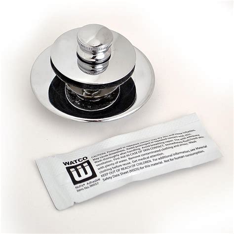 Watco Chrome Nufit Cp Drainoverflow Kit Drain 48300 Cp At