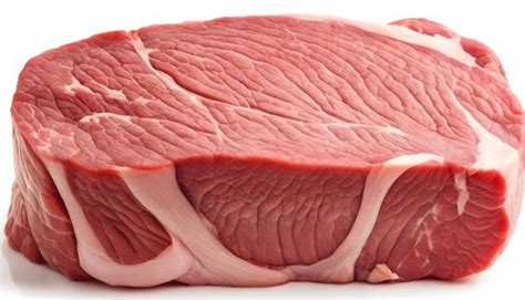 Premium Photo Raw Beef Meat Isolated On White