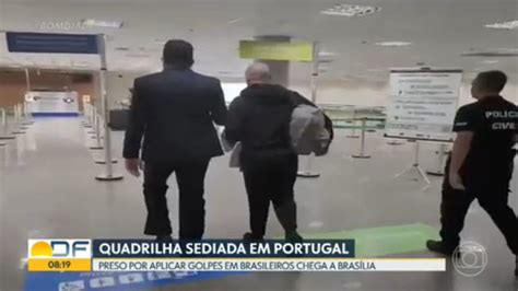 Vídeo Homem Preso Em Portugal Por Aplicar Golpes Em Brasileiros é