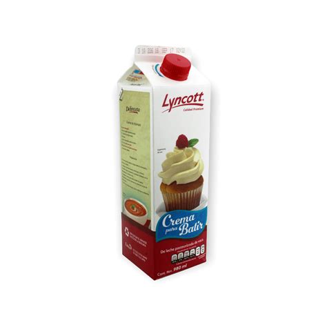 CREMA LYNCOTT pz/980g – Tu Bodeguita