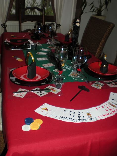 Nouvel an sur le thème Jeux de Déco de table à thèmes