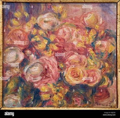Roses 1915 Pierre Auguste Renoir Musee DArt Moderne Troyes