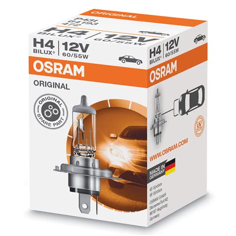 OSRAM ORIGINAL H4 12V 60/55W P43T | Autožiarovky OSRAM
