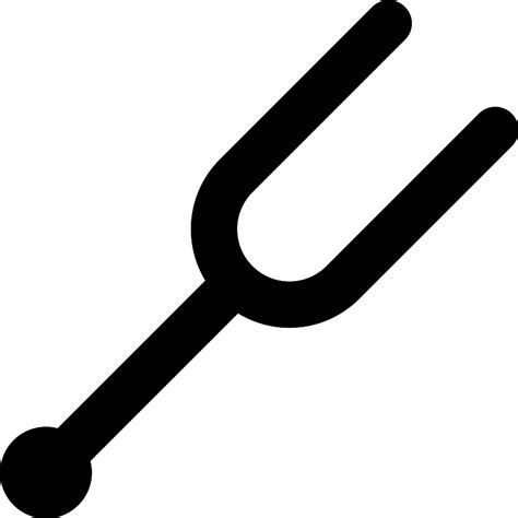 Tuning Fork Vector Svg Icon Svg Repo