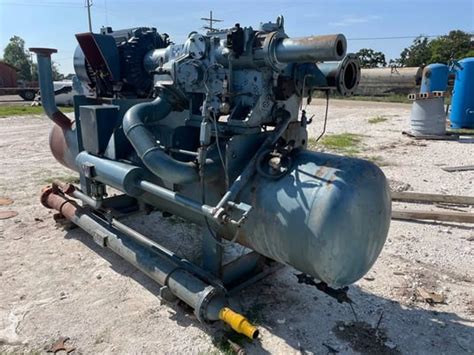 300 Hp York Sabroe Sab 83 Rotary Screw Compressor Package 460 V 602