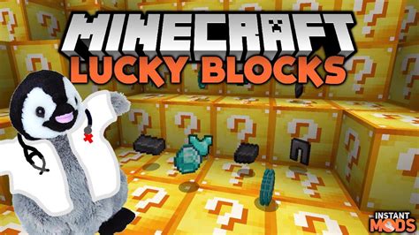 Minecraft LUCK BLOCK CHALLENGE YouTube