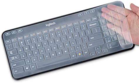 Amazon Com Keyboard Cover Skin For Logitech K Mk Wireless Keyboard Logitech K Mk