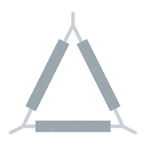 Premium Vector Clay Triangle Icon