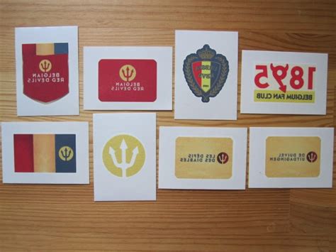 Only Good Stickers Panini Belgian Red Devils