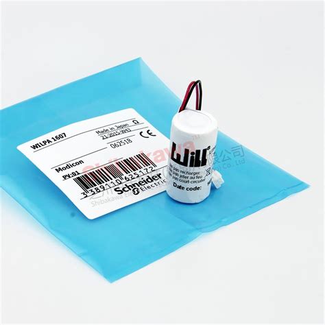 Wilpa 1607 23a Schneider Modicon Quantum Plc Cpu Lithium Battery