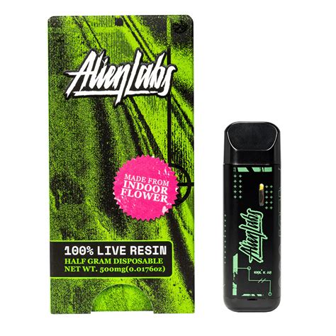 Baklava Live Resin Disposable 500mg Alien Lab Disposable