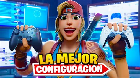 La Nueva MEJOR SENSIBILIDAD Y CONFIGURACION Para MANDO En Fortnite