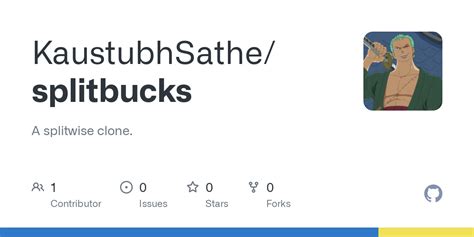 Github Kaustubhsathe Splitbucks A Splitwise Clone