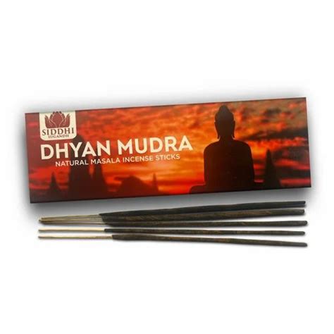 Bamboo Siddhi Sugandh Dhyan Mudra Natural Masala Incense Sticks Sandal